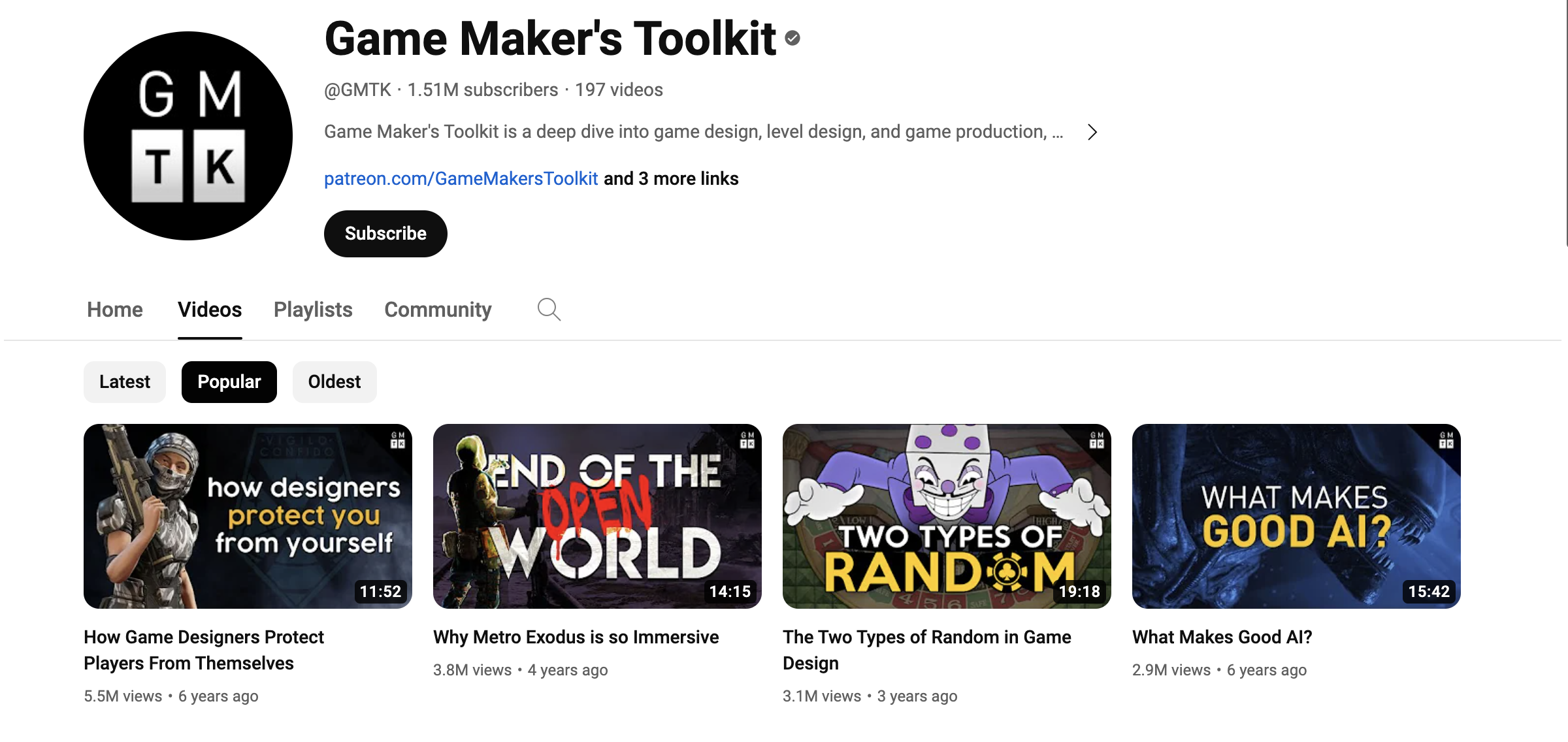 devtodev | 20 Best YouTube Channels for Game Developers